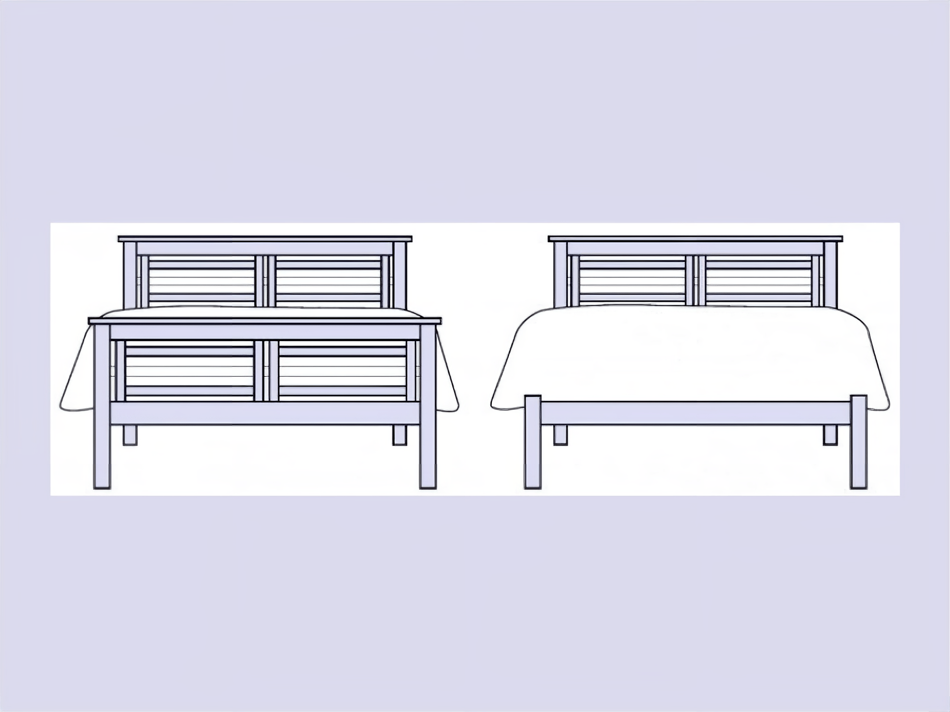 Vermont Furniture Designs Essex Wood Bed Frame | Sustainable Bed Frame