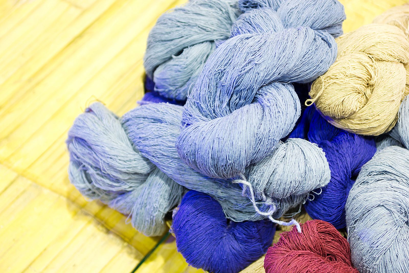 What is the dyeing process?